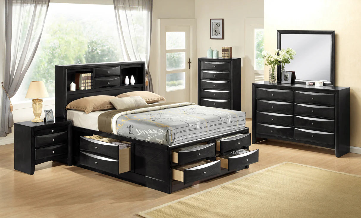 Emily Storage Platform Bedroom Set – Decohub Home